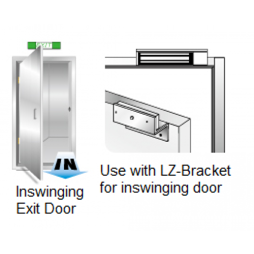 Ness Corporation. ZL BRACKET FPR 300lb MAG LOCK