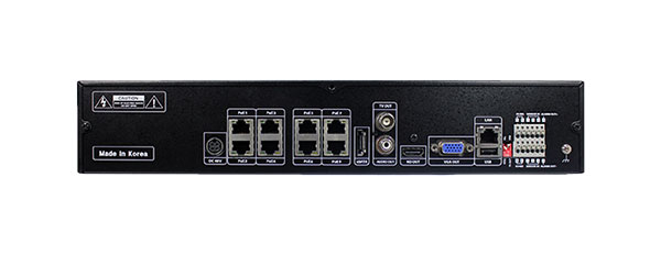 Ness Corporation. DW-VP124T8P 12CH NVR inc 8 PoE inc 4TB HDD