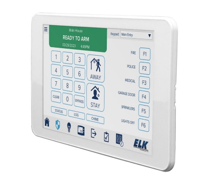 Ness Corporation. Keypads/Touchscreen